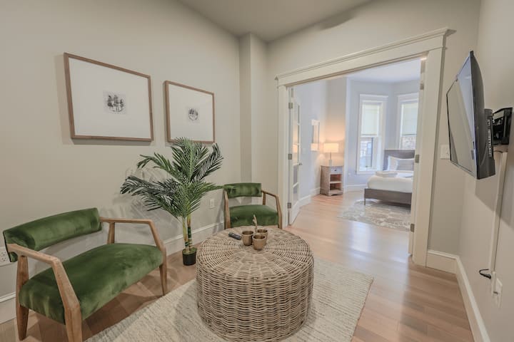 Bright Newbury Street 1 Bedroom Apartment - New England Aquarium, Boston