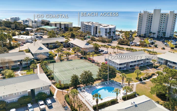 Go Coastal + Near The Beach, Pools & Tennis Courts - Grayton Beach, FL