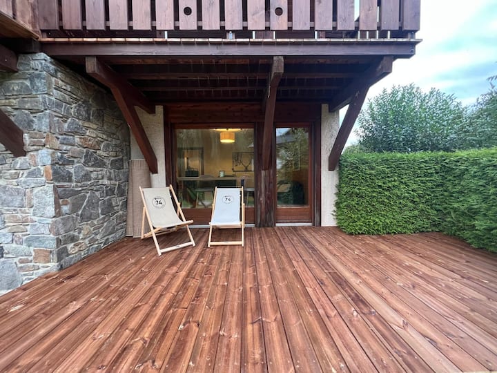 Charmant T2 En Plein Cœur Du Village. - Megève