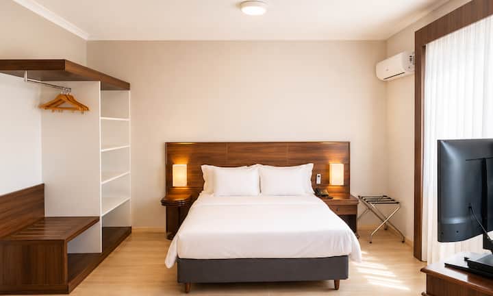 Studio Luxo No Centro | Sauna & Garagem - Joinville