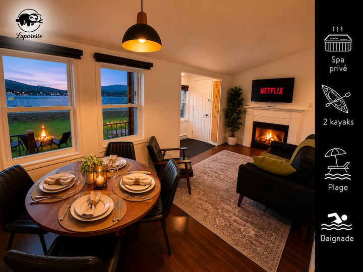 La Sieste | Chalet Avec Spa, Plage Et Nature - Sainte-Agathe-des-Monts
