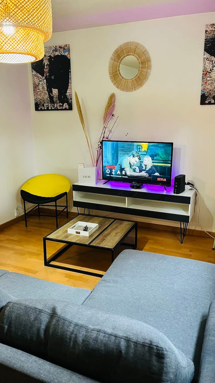 Spacieux Logement + Parking Privé 5mn à Strasbourg - Bischheim