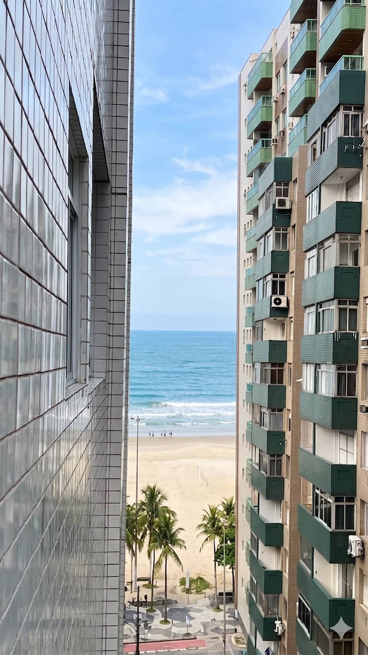 Studio Stay Premium | Vista Incrível | Gonzaga - Santos