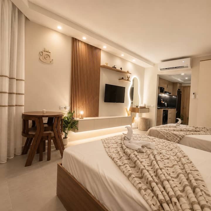 Modern Studio Pool & Sea View In The City Center - Hurghada