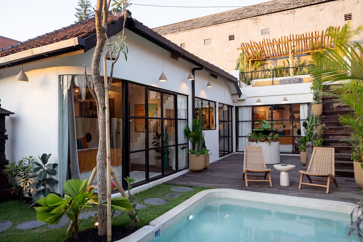 Design-led 2br Berawa | Pool & Garden - Australia