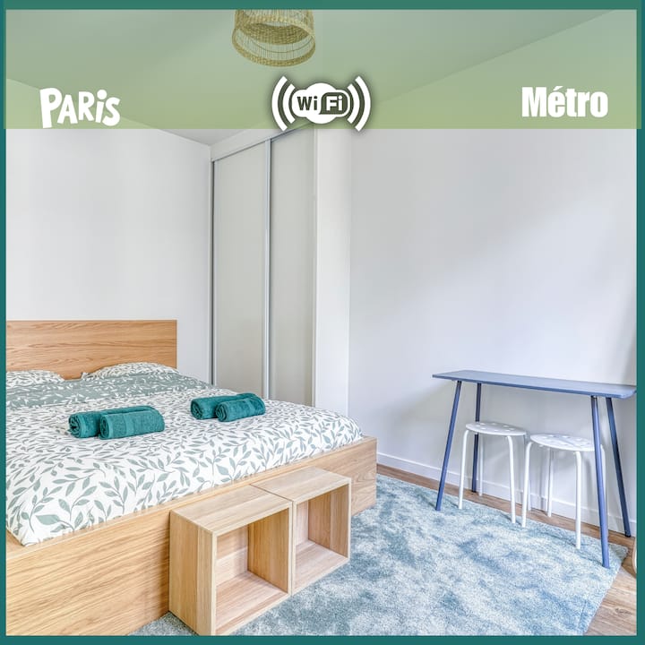 Refuge Urbain Neuf : T2 Suspendu En Plein Paris - Batignolles