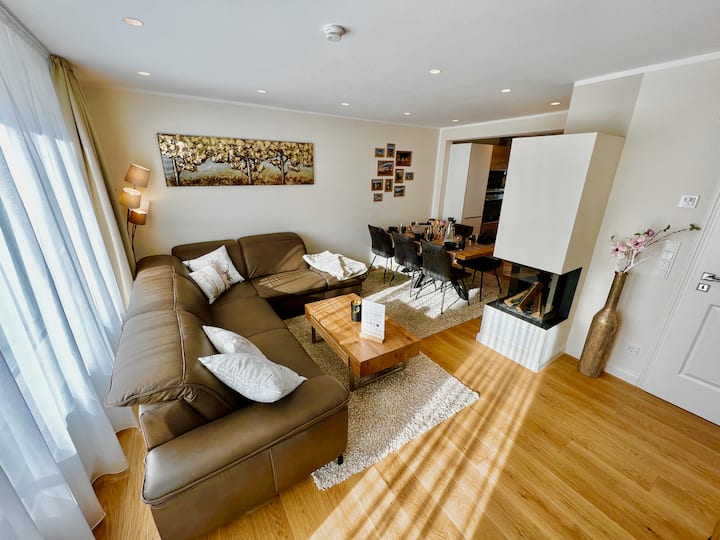 Moderne Harzwohnung Mit Kamin & Garten - Wieda