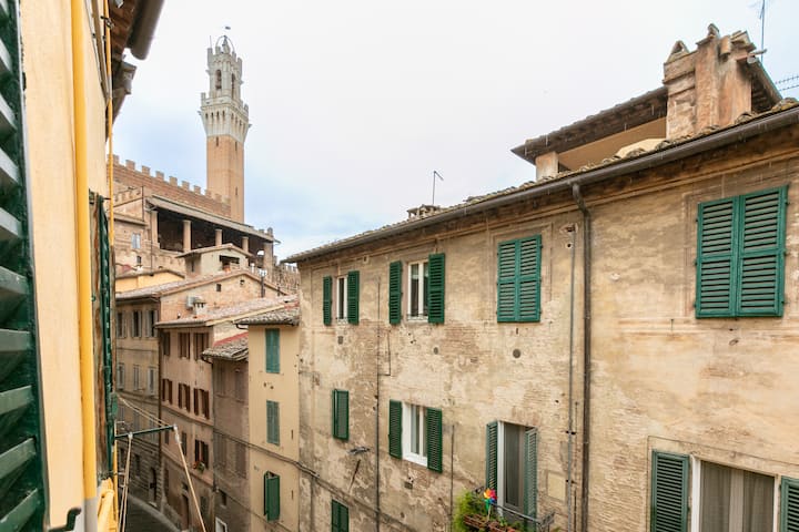Via Dupré In Piazza Del Campo - Sienne