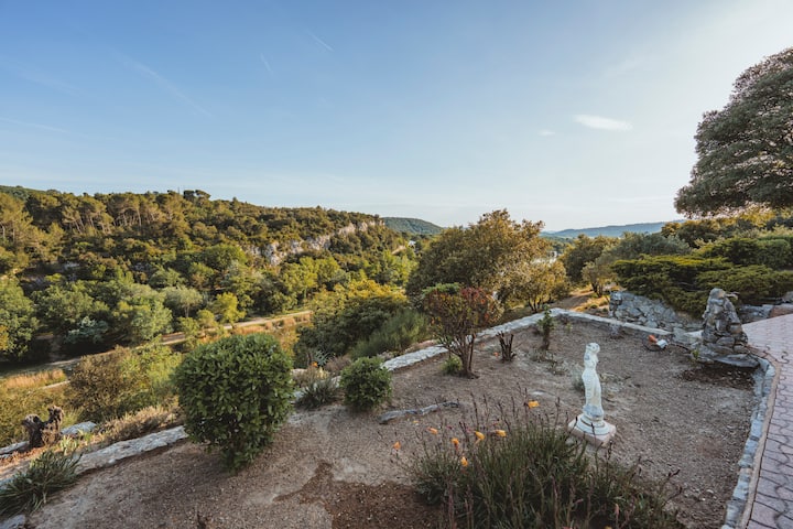 Vue Exceptionnelle•2 Chambres•terrasse Ensoleillée - Gréoux-les-Bains