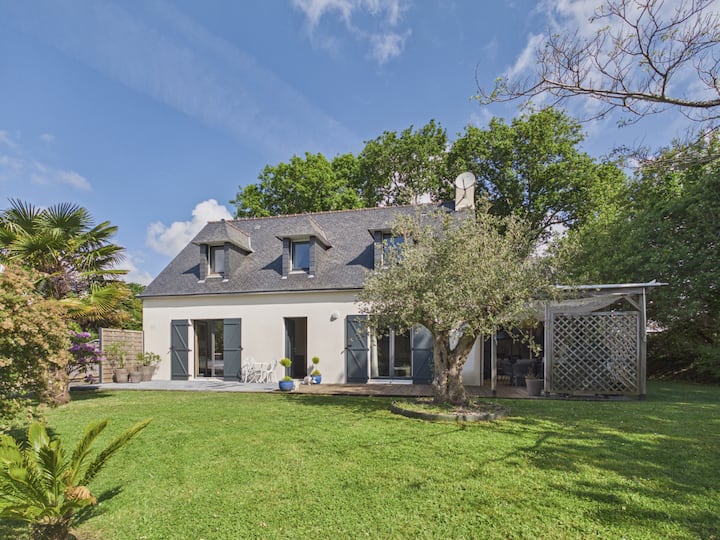 Charmante Maison Grand Jardin Proche Mer - 8 Pers - Concarneau