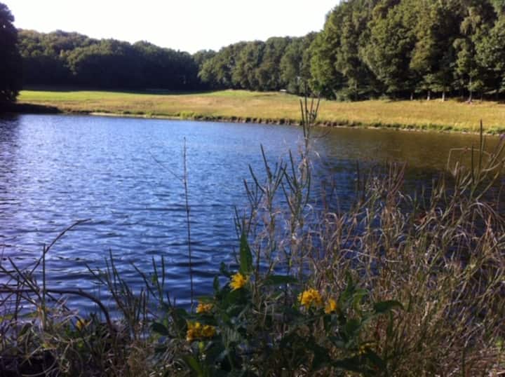 Maison à La Ferme Avec éTang De Pêche - Lac du Tolerme