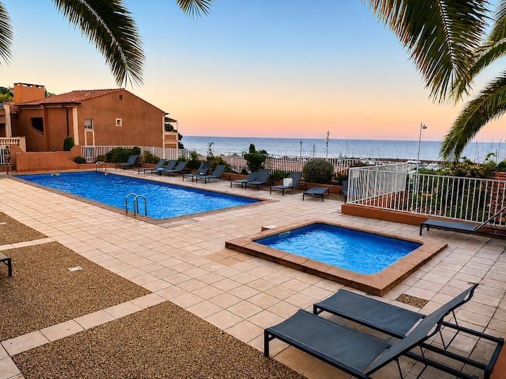 Pied Dans L'eau - Plage & Piscine - Parking Clim - Plage de Théoule-sur-Mer
