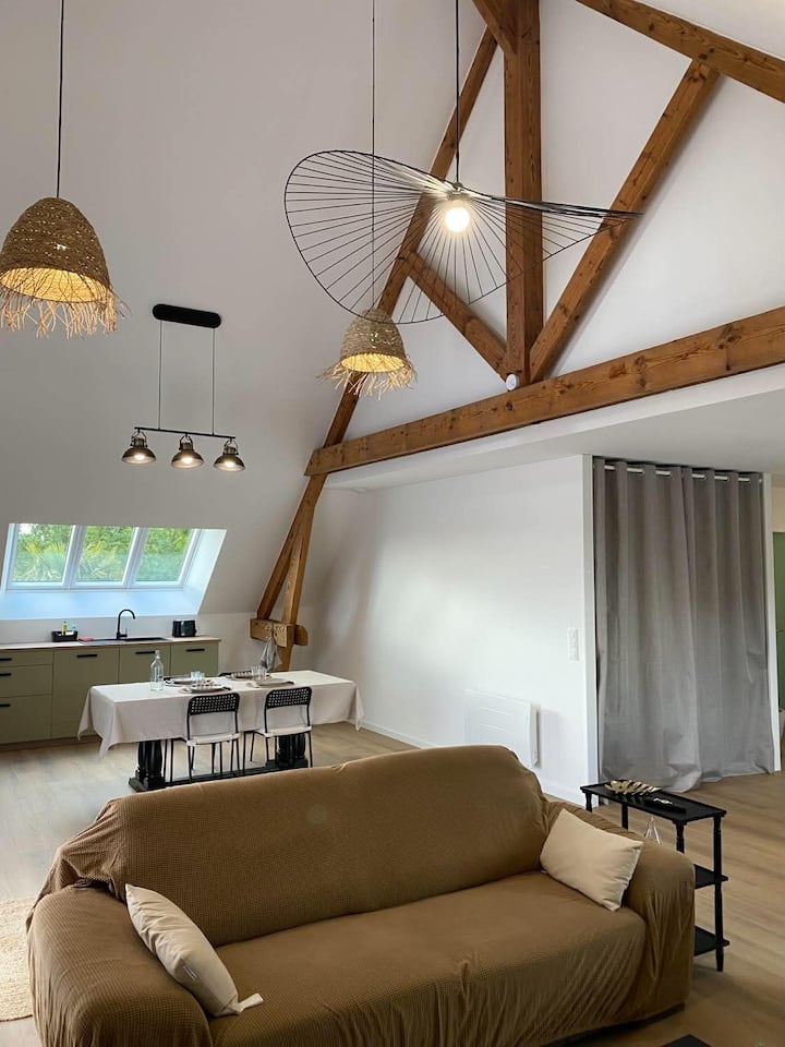Le Fenil – Grenier Rénové, 2 Chambres En Cotentin - Carentan