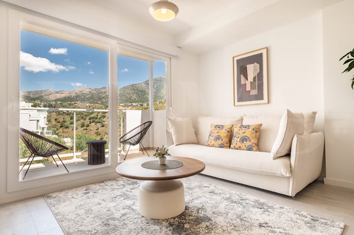 Appt Vue Montagne, Piscine, Gym Et Parking | Rems - Fuengirola