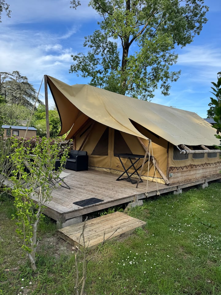 Tente Crusoé 2 Chambres (5pers) - Anjou