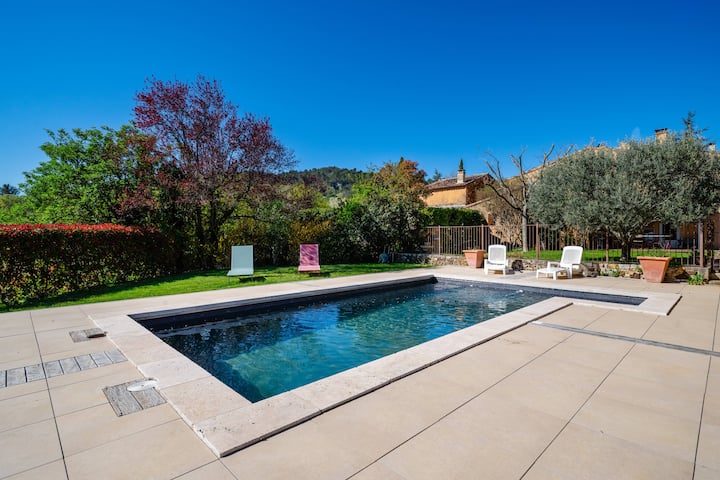 Gite Au Cœur Du Luberon, Piscine, Balades, Cilm - Rustrel