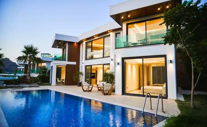 Elysian, 6br Private Pool & Sauna Ultra Lux Villa - Gümbet