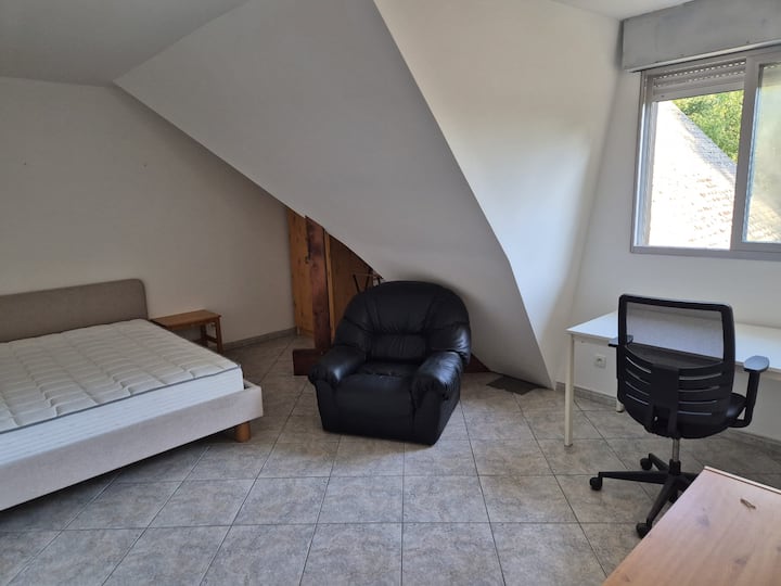 Chambre Spacieuse Et Claire Au Nord De Nantes - Nort-sur-Erdre