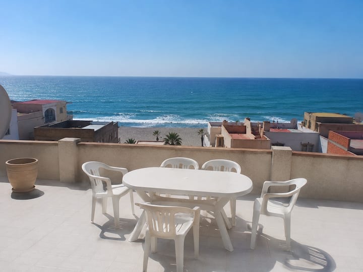 Maison Prive En Face La Plage - Oued Laou