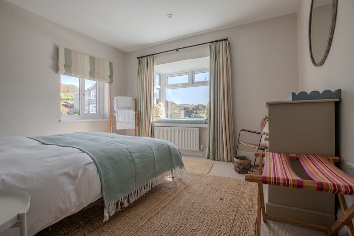 Famille-communicante-sdb Privée Avec Douche-vue Su - Bigbury-on-Sea