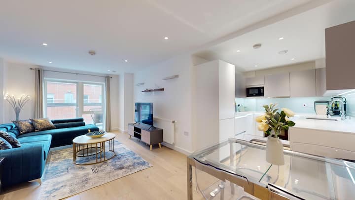 Modern 3br London Flat Near Tube | Sleeps 7 - London, UK