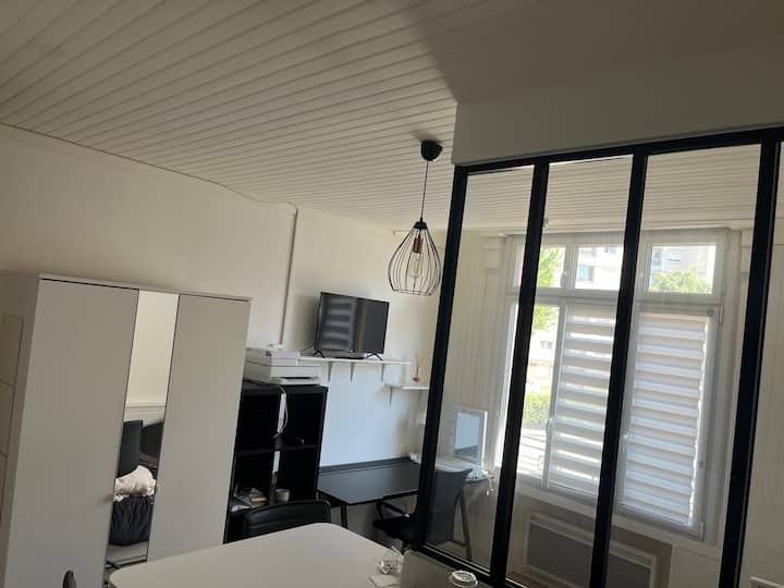 Studio 22m² Lumineux Proche Parc Jb Lebas - Lille