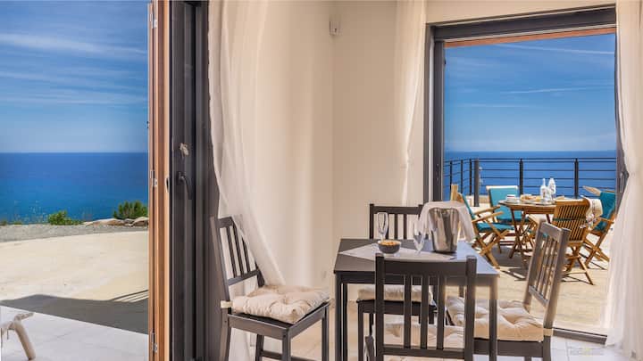 Casa A Vista- Appartement Cosy Avec Terrasse Vue - Brando