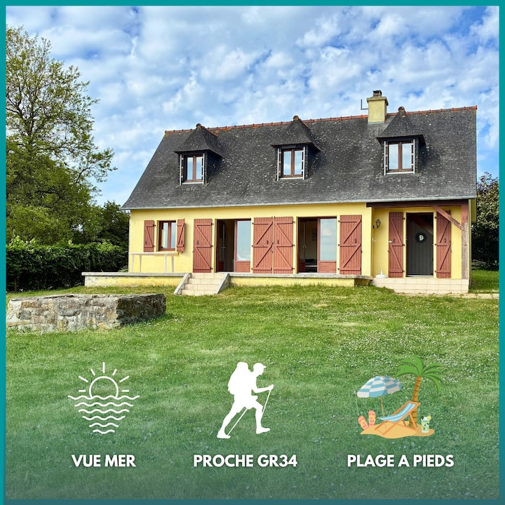 Ty Fouquet - Vue Mer - Wifi - Crozon