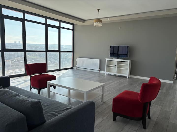 Yaşamkent’te  3+1, Geniş,  Manzaralı,  Lüx  Daire - Ankara