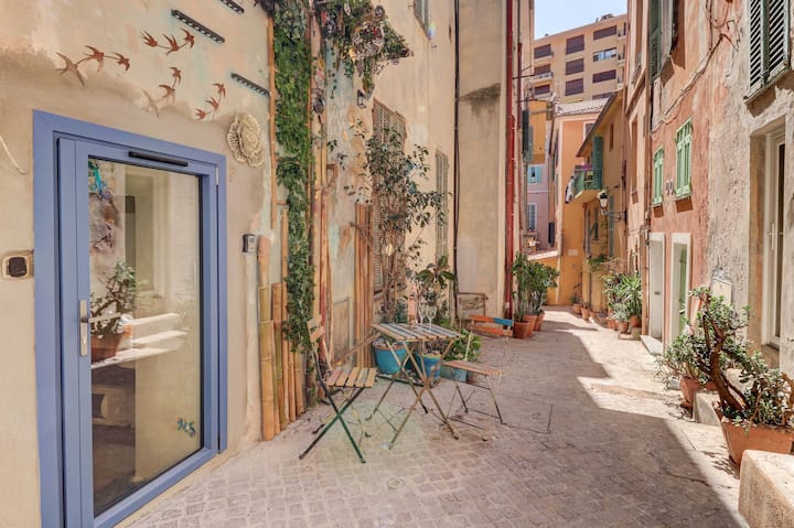 Amiral Cosy Appartement Vieille Ville Climatisé - Villefranche-sur-Mer