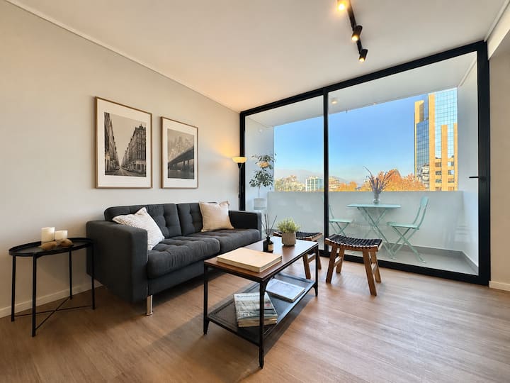 Spacious 3br | Private Balcony | Parking | Prov. - Providencia, Chile