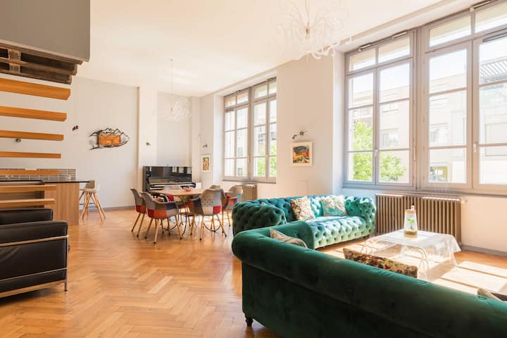 Splendide Appartement - 4br-7p - Créqui (Lyon) - Lion