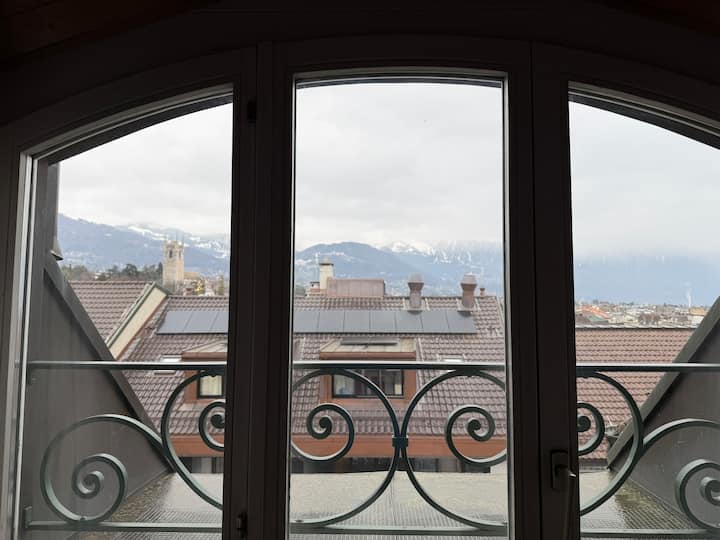 Bel Appartement Spacieux Duplex Partagé à Vevey - Vevey