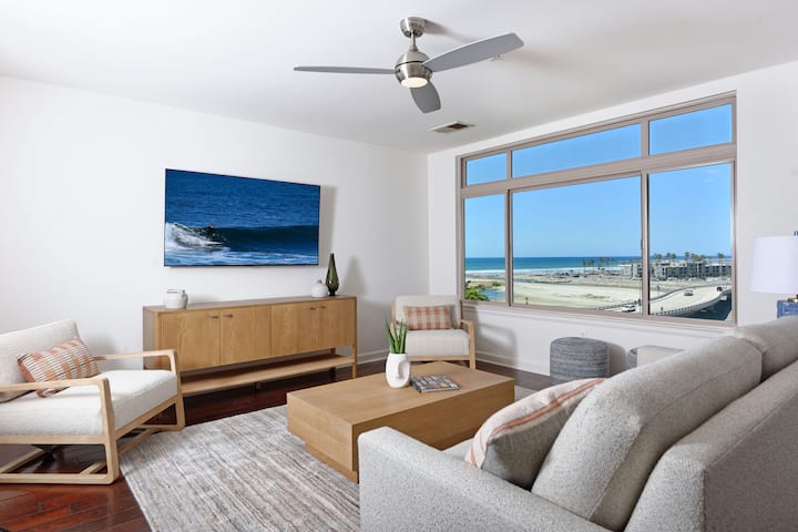 Ocean & Marina Views, Balcony, Pool, Hot Tub & Gym - オーシャンサイド, CA