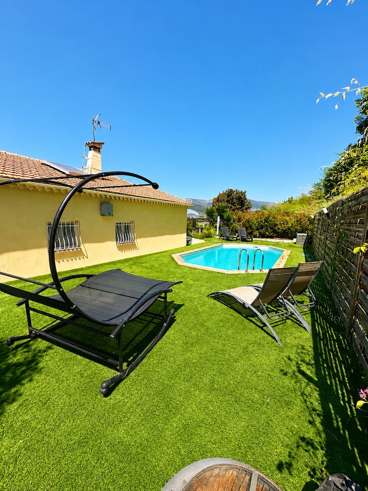 Villa 6 Pers. Piscine Privée • Terrasse & Parking - 卡涅