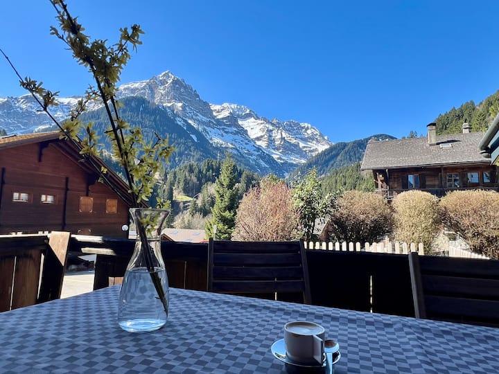 Appartement Rénové Dans Un Ancien Chalet De Charme - Champéry