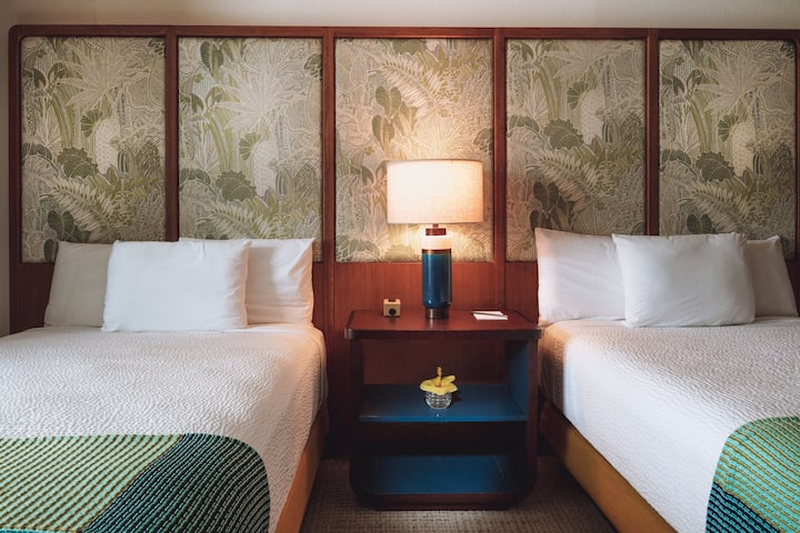 3 Vintage Double Rooms | Private Lanai | Pool - O‘ahu, HI