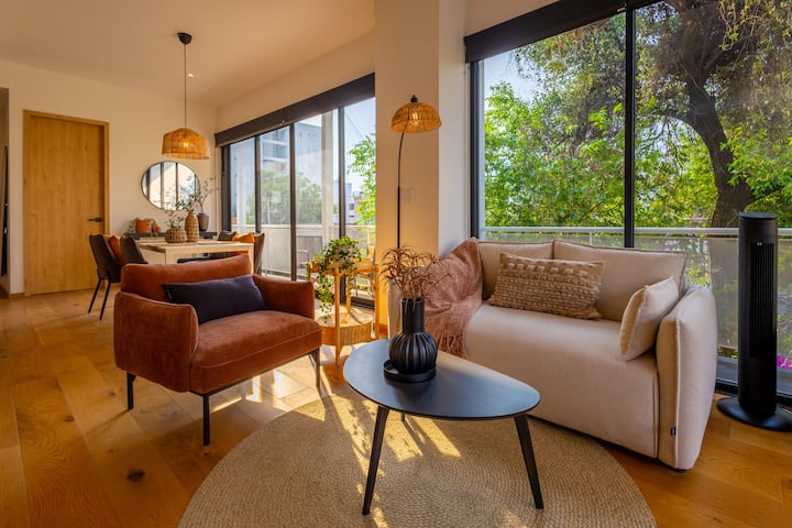 Premium Loft En La Roma. Céntrico. Roof Garden. - Mexico