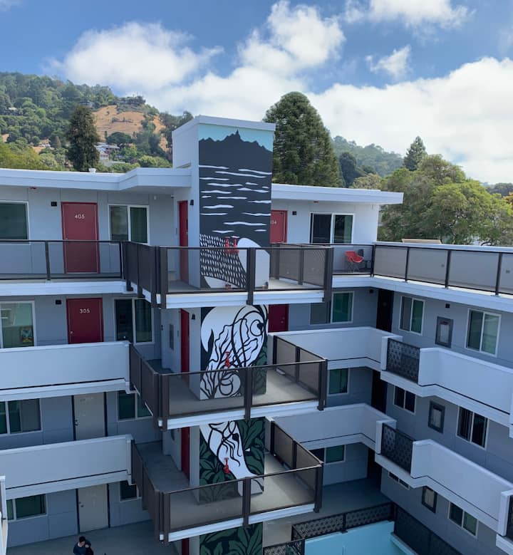 Steps To Cal: Modern 3br/2ba For Group Of 6 - Oakland, CA