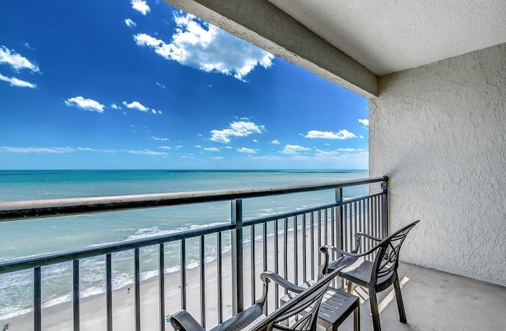 3br Ocean View Condo | Balconies & Resort Pools - Myrtle Beach