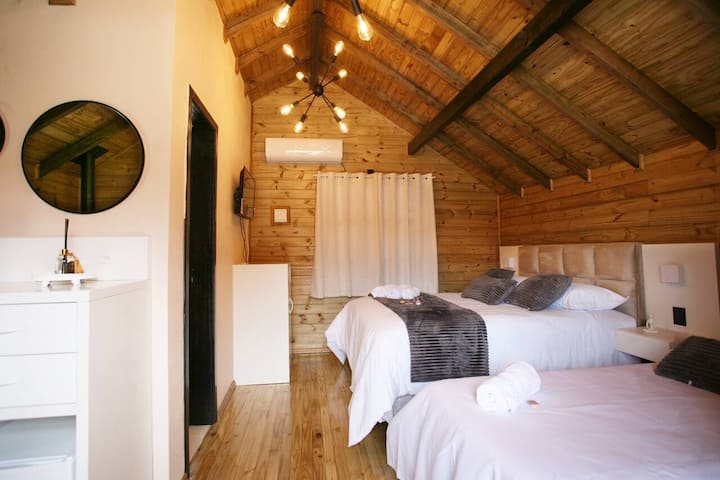 Quarto Quádruplo - Cabanas Charme Da Serra - Cambará do Sul
