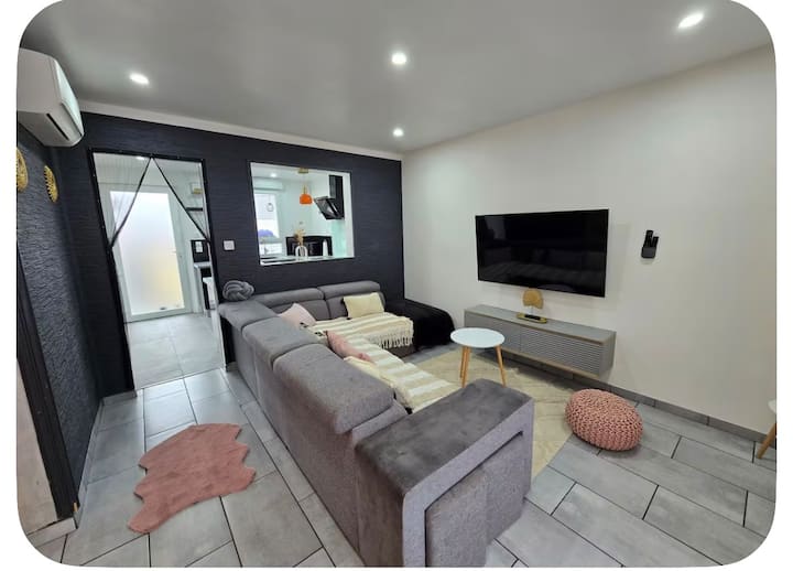 Le Cocon Maison 3 Ch. Jardin-terrasse-clim-parking - Tarbes
