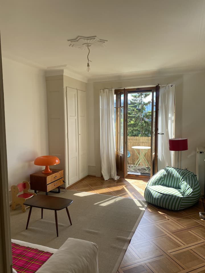 Elegant & Spacious Apartment By The Park & Lake - Genf