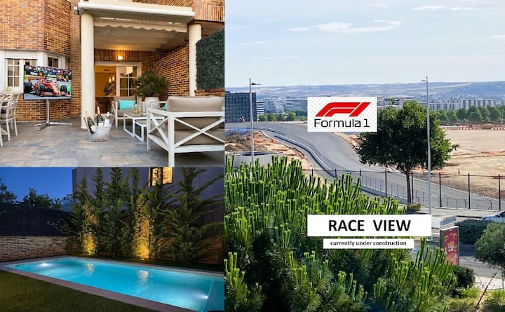 Private F1 House Madrid · Direct Track Views - Madrid