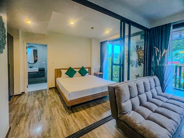 Rooftop Pool | 5min To Beach | Kingsizebed - Patong Beach