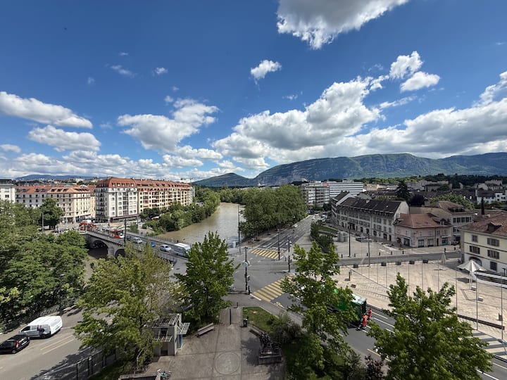 Appartement - Vue Panoramique Arve & Salève - Genève
