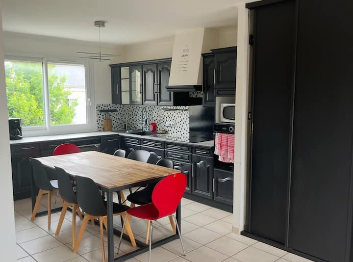 Maison Meublée 8 Personnes 4 Chambres - Saint-Nazaire