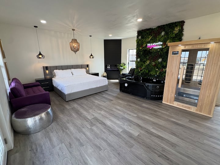 Loverslodge-jetted Tub-sauna-massage-fireplace - Twin Lakes State Park, Rockwell City