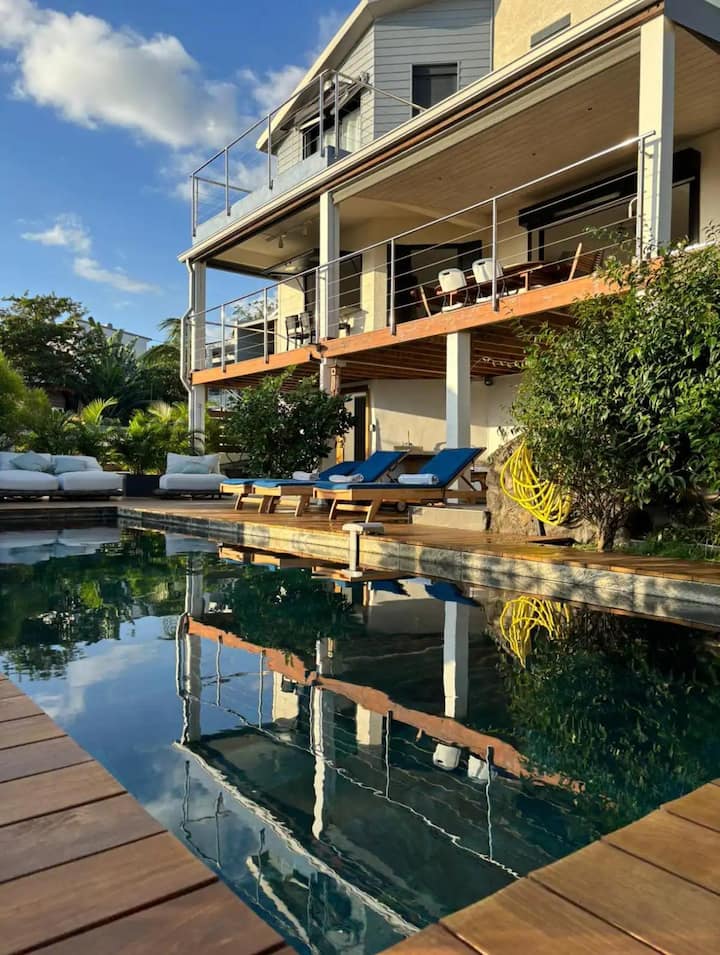 Villa Savane : Vue Océan & Piscine, Réunion - Saint-Leu