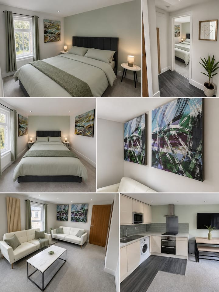 Central Gloucestershire Flat 1br Sleeps 6 - Gloucester